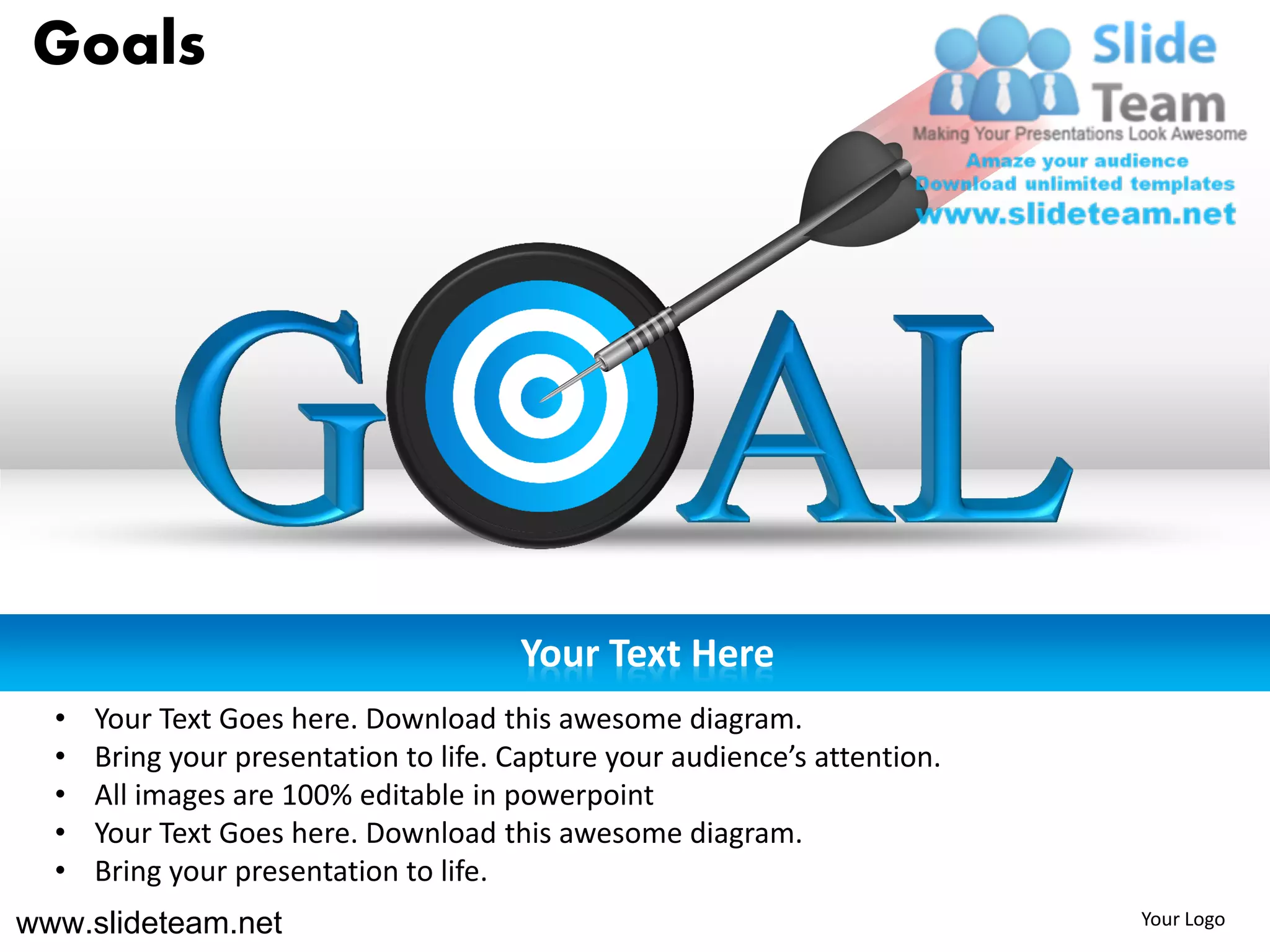 Goals powerpoint ppt templates. | PDF