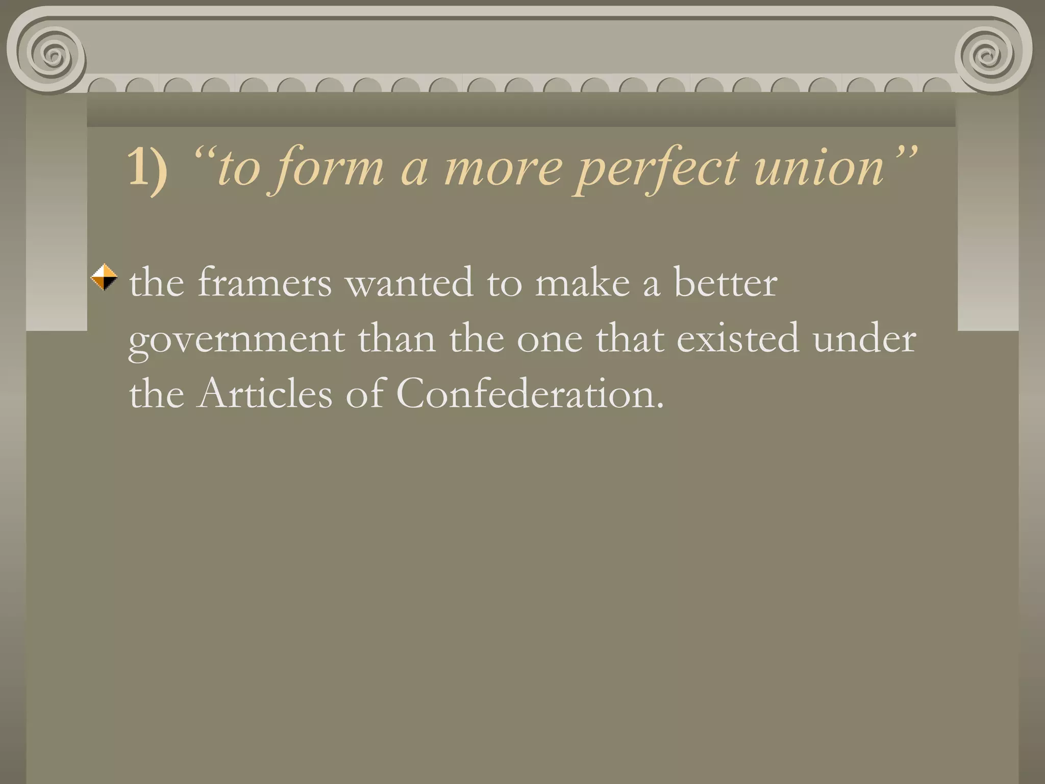 Goals & Principles of the US Constitution | PPT