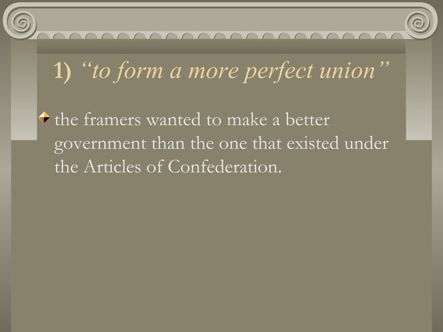 Goals & Principles of the US Constitution | PPT