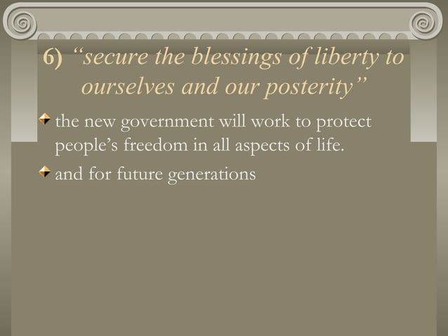 Goals & Principles of the US Constitution | PPT