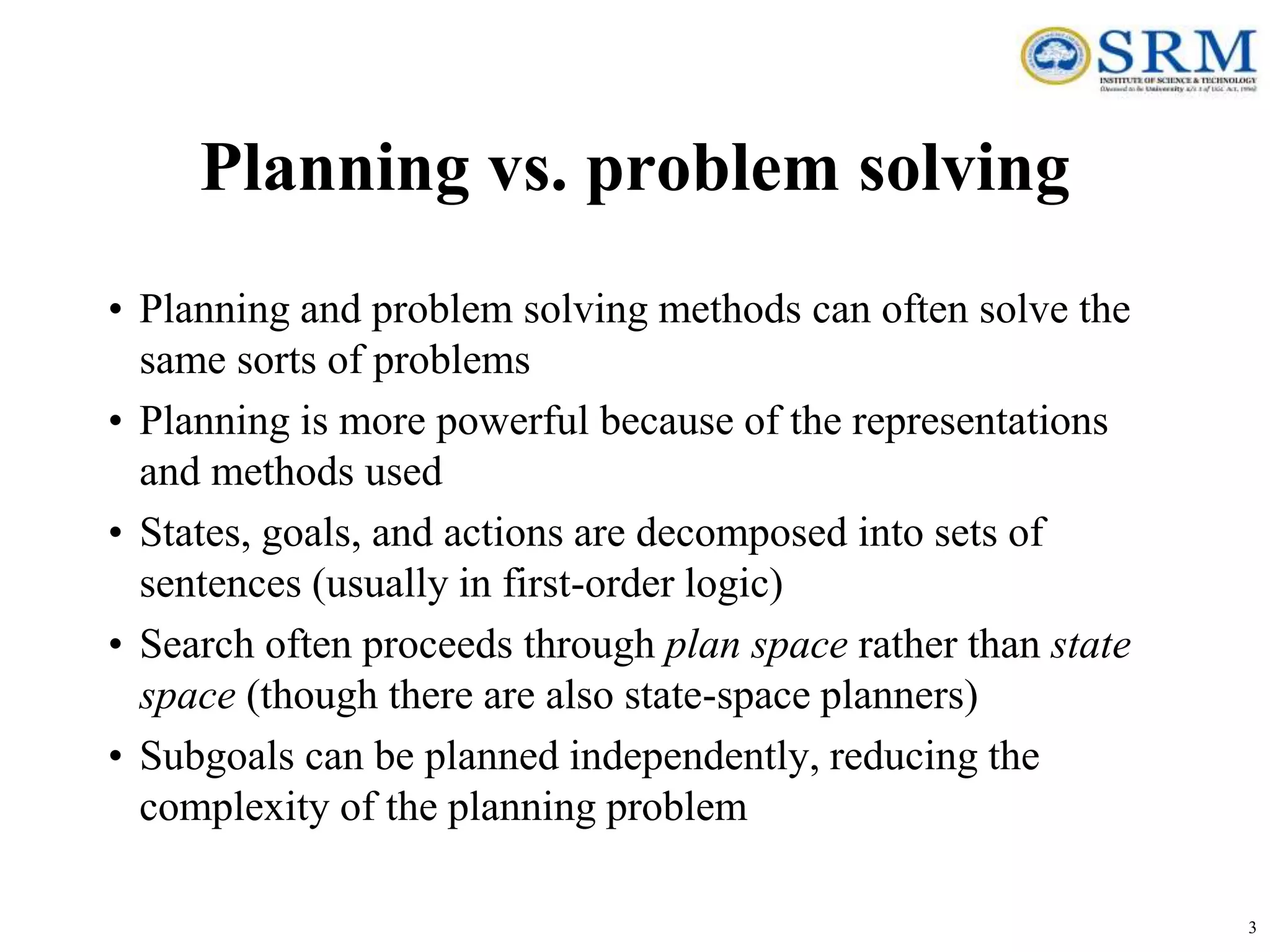Goal stack planning.ppt