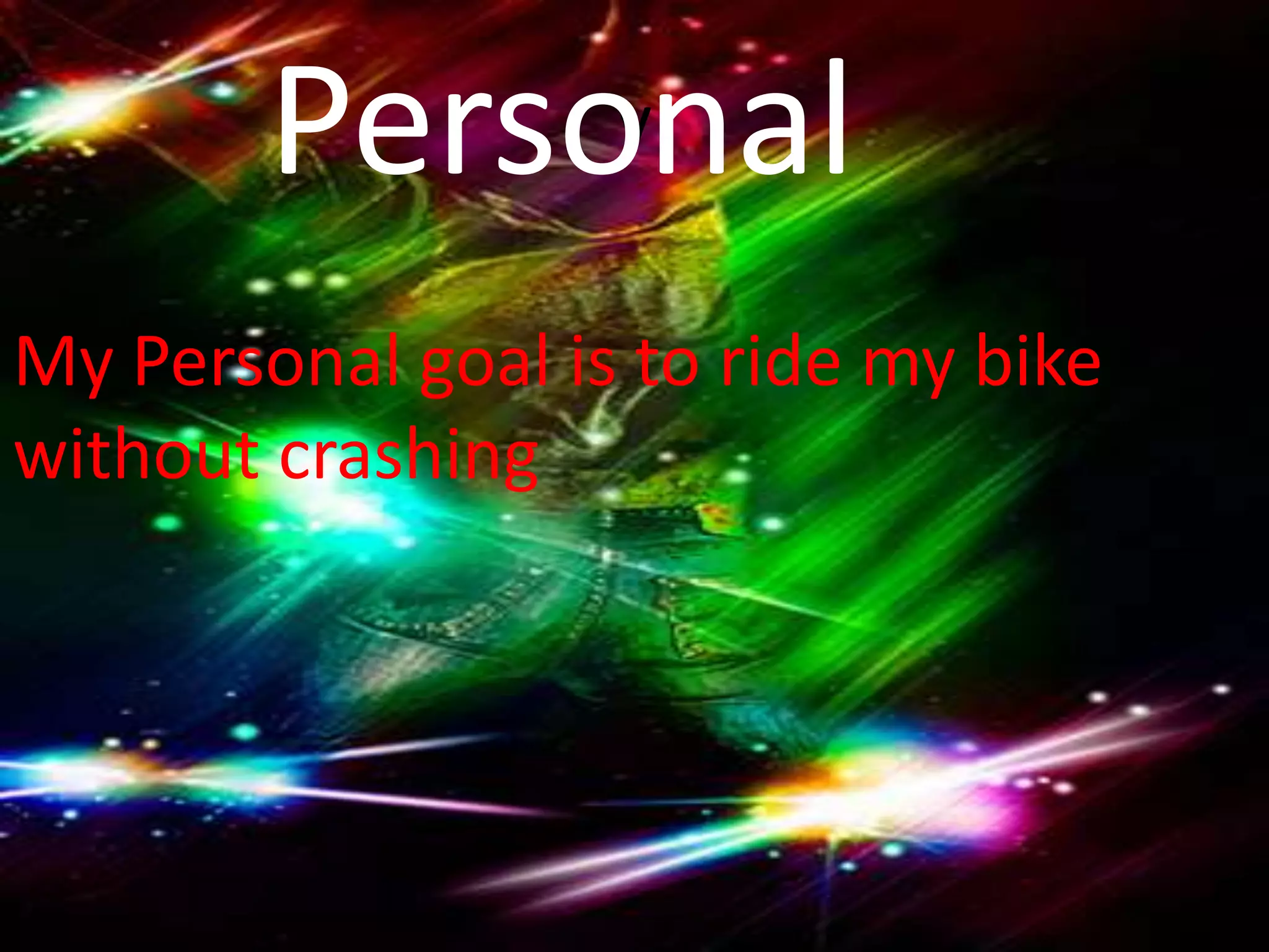 Goals term 2 | PPTX