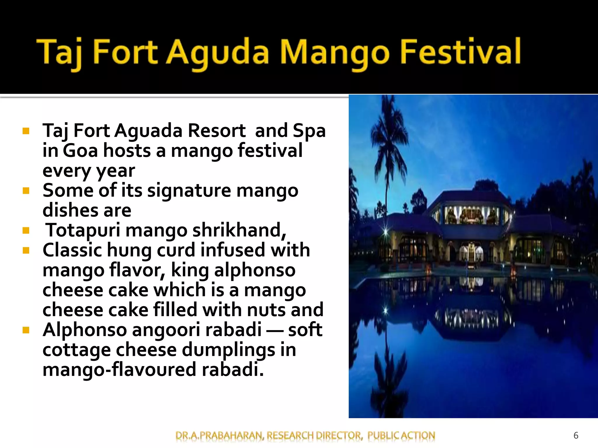 Mangoes of Goa | PPTX