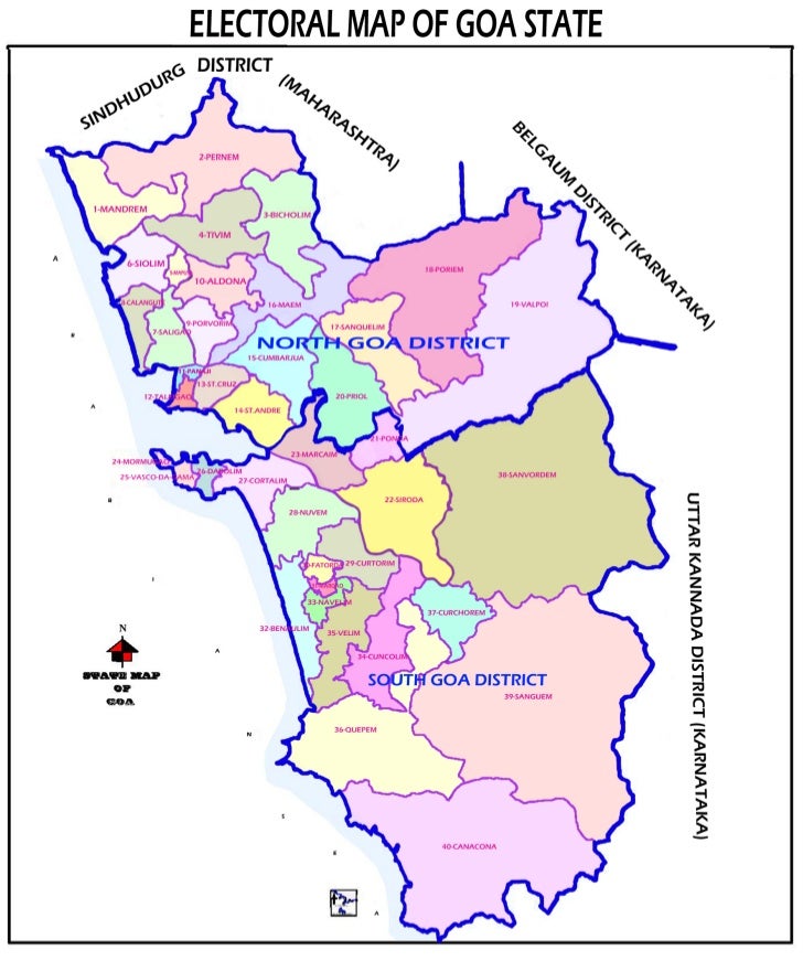Goa map