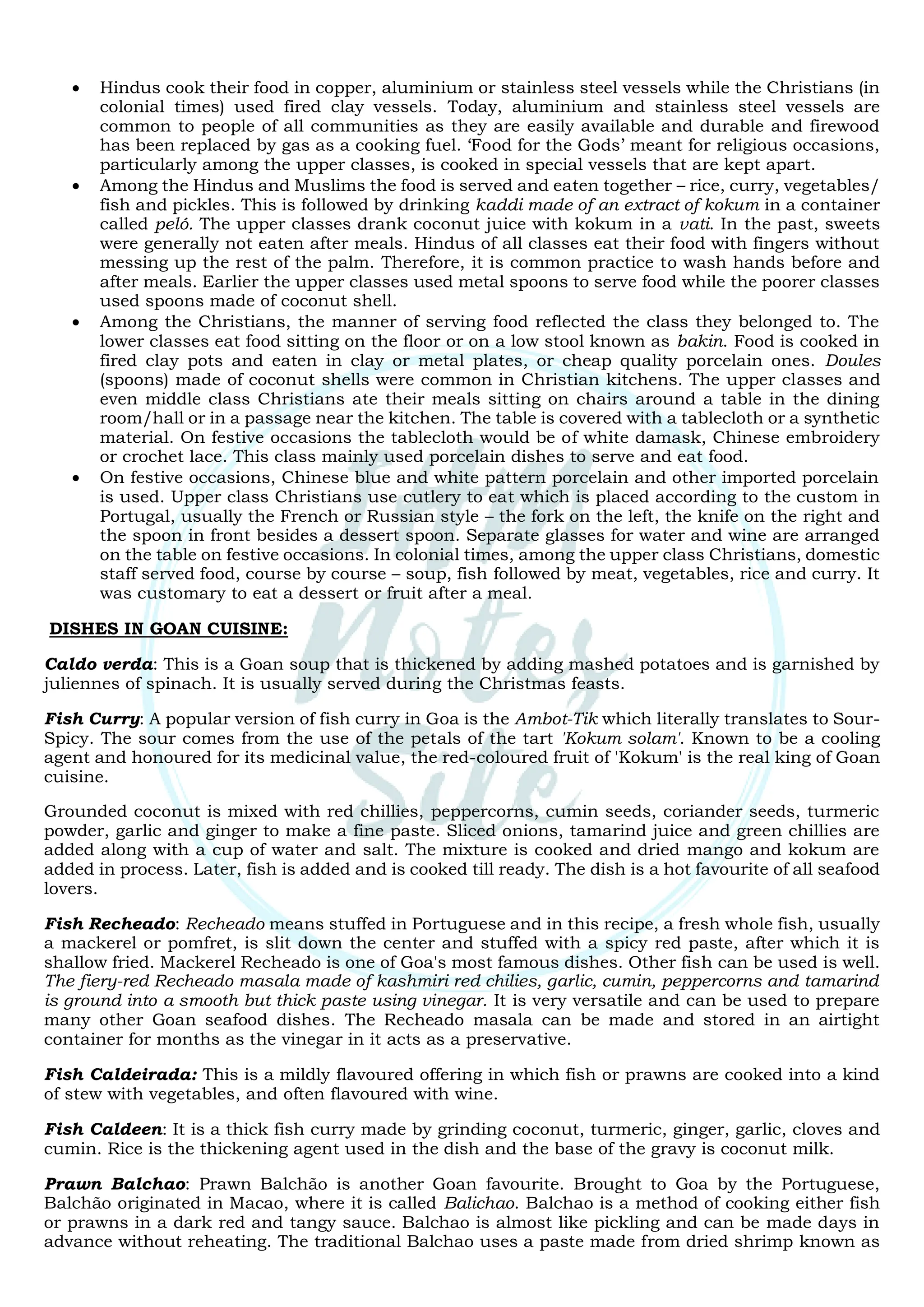 goan-cuisine-final.pdf and food of taste | PDF