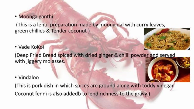 Goan cuisine,by-ashish jumade & jatin devadiga(ihm ahmedabad) | PPT