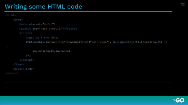 Go & WebAssembly | PPT