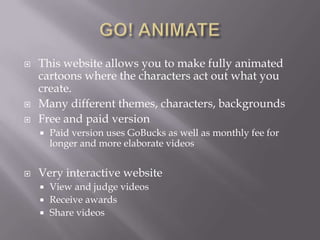 Goanimate | PPT