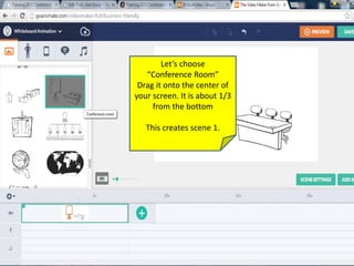 Getting Started with GoAnimate for a Whiteboard Video | PDF