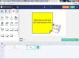 Getting Started with GoAnimate for a Whiteboard Video | PDF