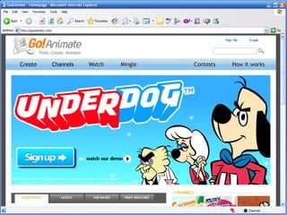 Go Animate Tutorial | PPT