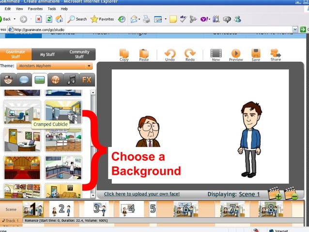 Go Animate Tutorial | PPT | Technology & Computing