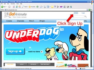 Go Animate Tutorial | PPT