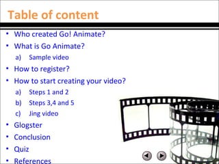 Go Animate | PPT