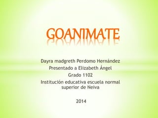 QUE ES Goanimate | PPTX