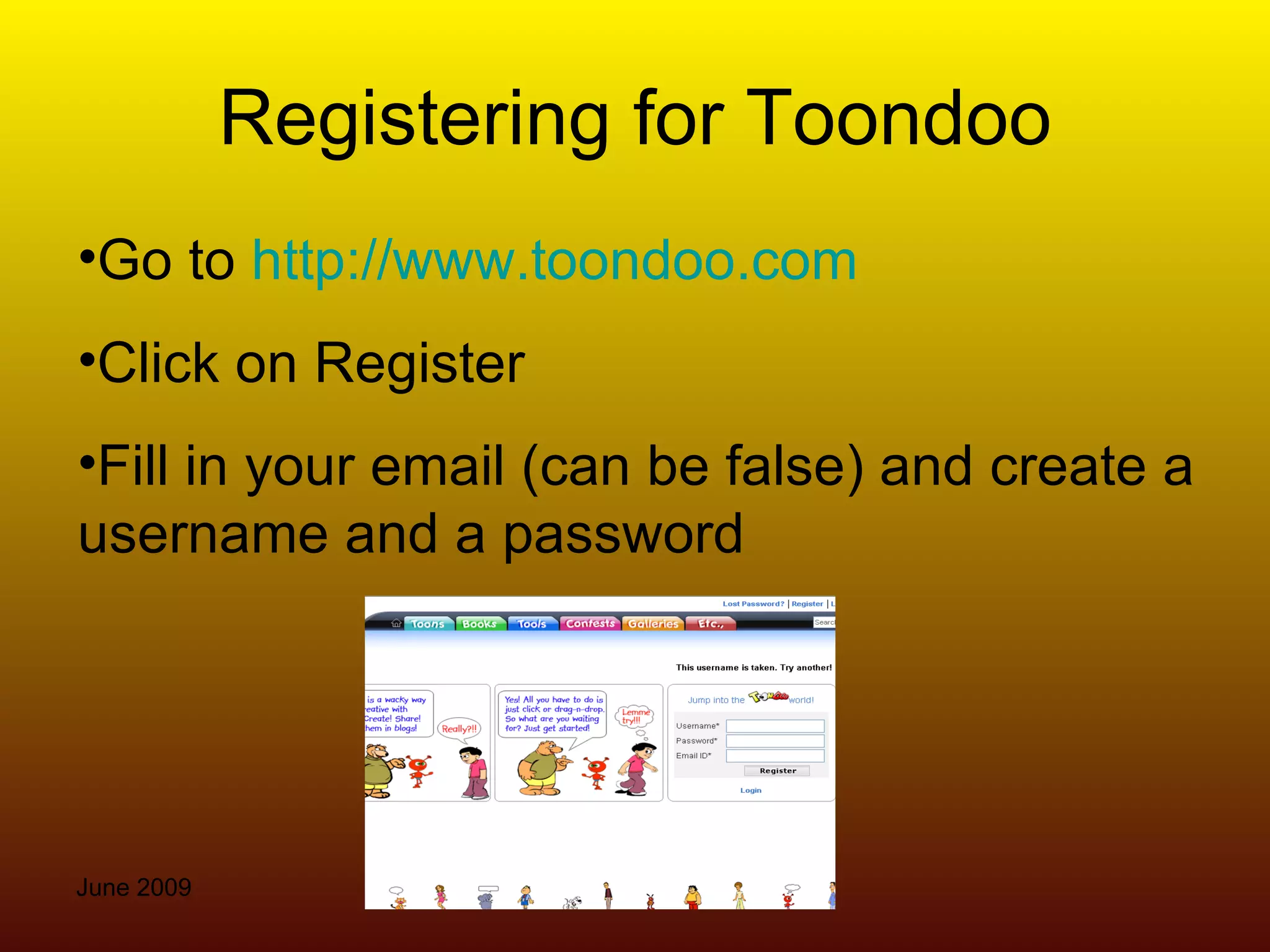 Goanimate & Toondoo | PPT