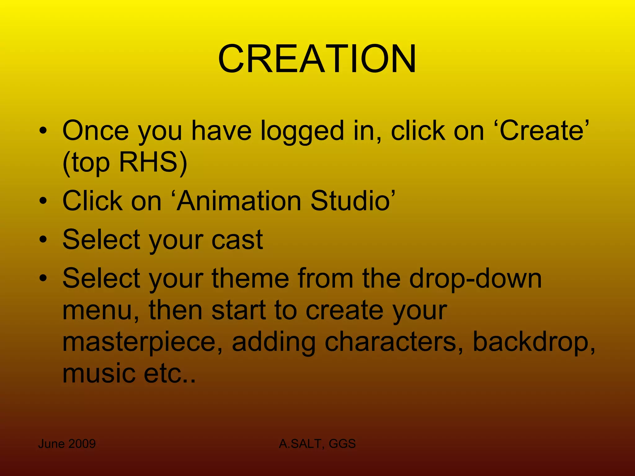 Goanimate & Toondoo | PPT