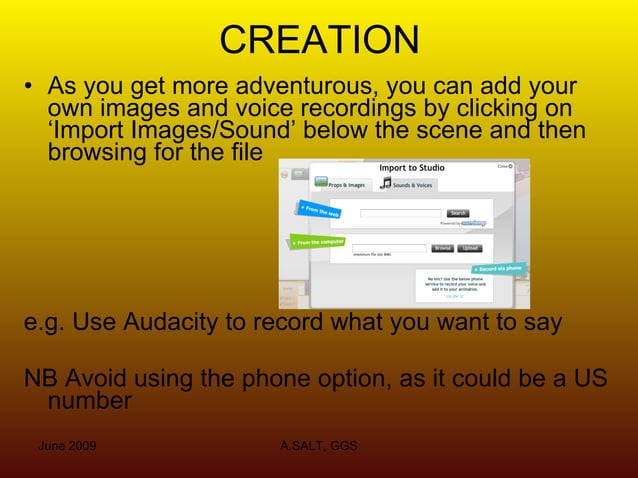 Goanimate & Toondoo | PPT