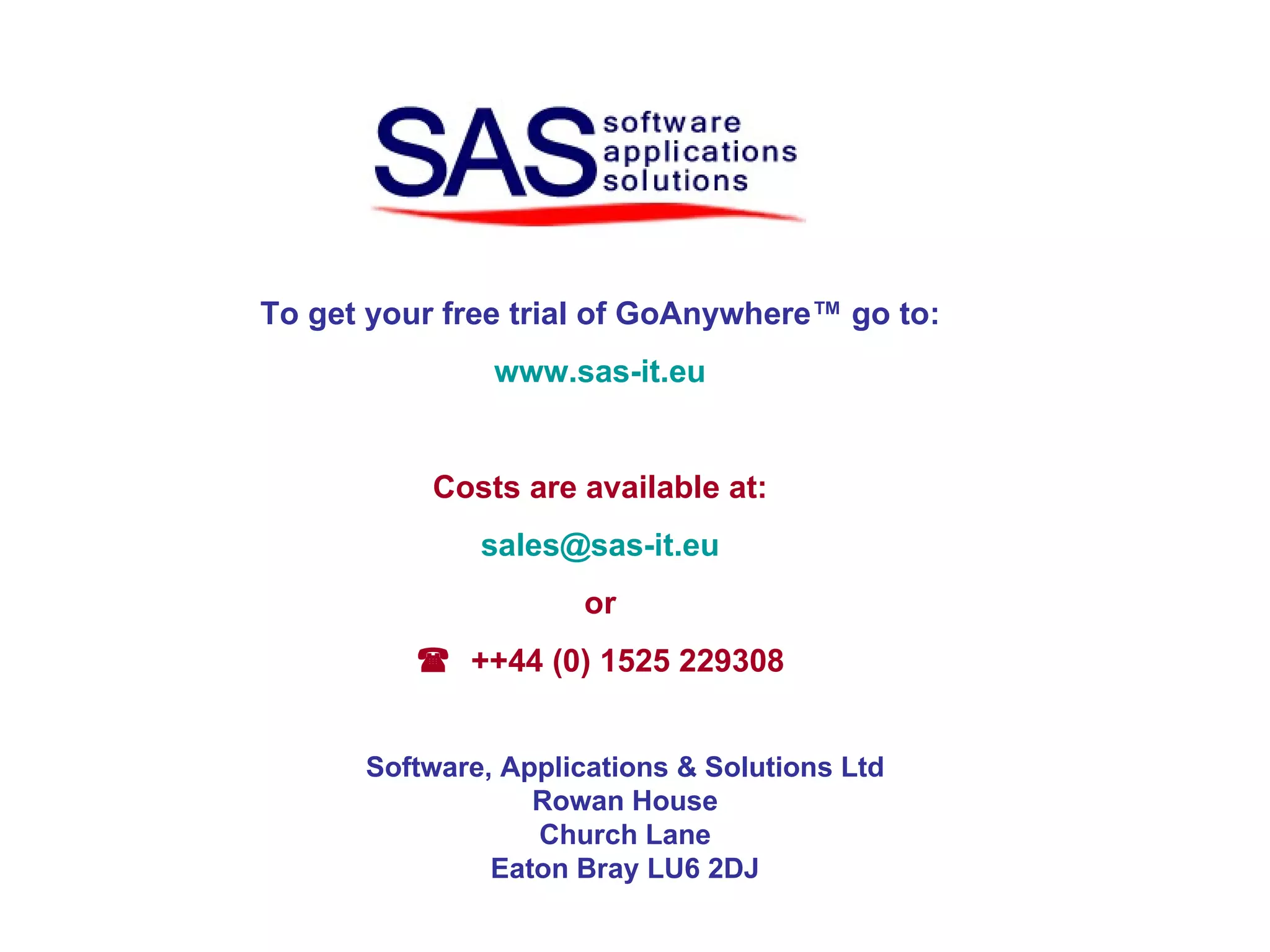 Linoma Go Anywhere | PPT