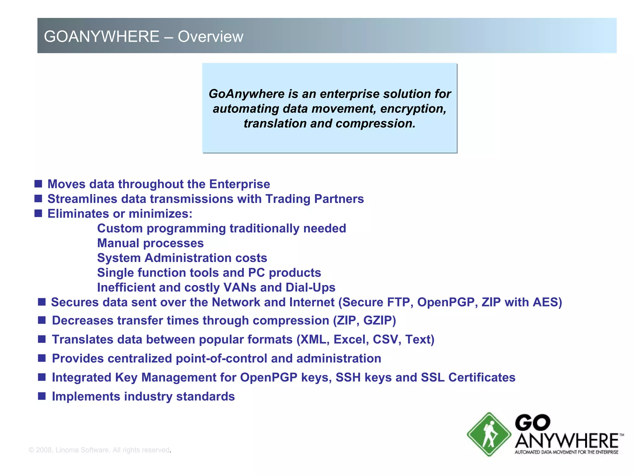 Linoma Go Anywhere | PPT