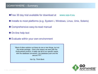 Linoma Go Anywhere | PPT