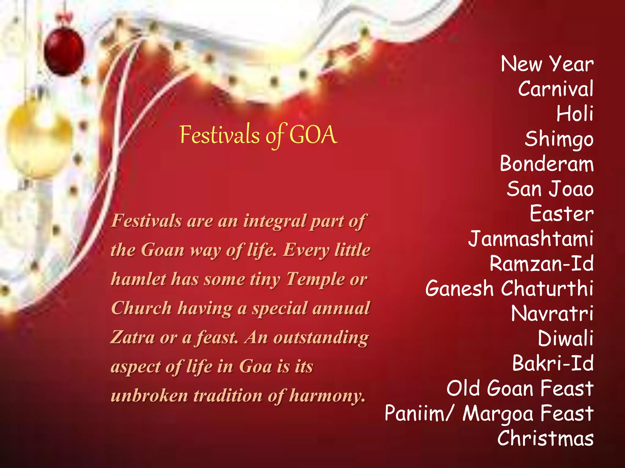 Goa ppt | PPTX | Asia Travel | Travel Locations