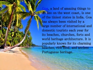 Goa | PPTX