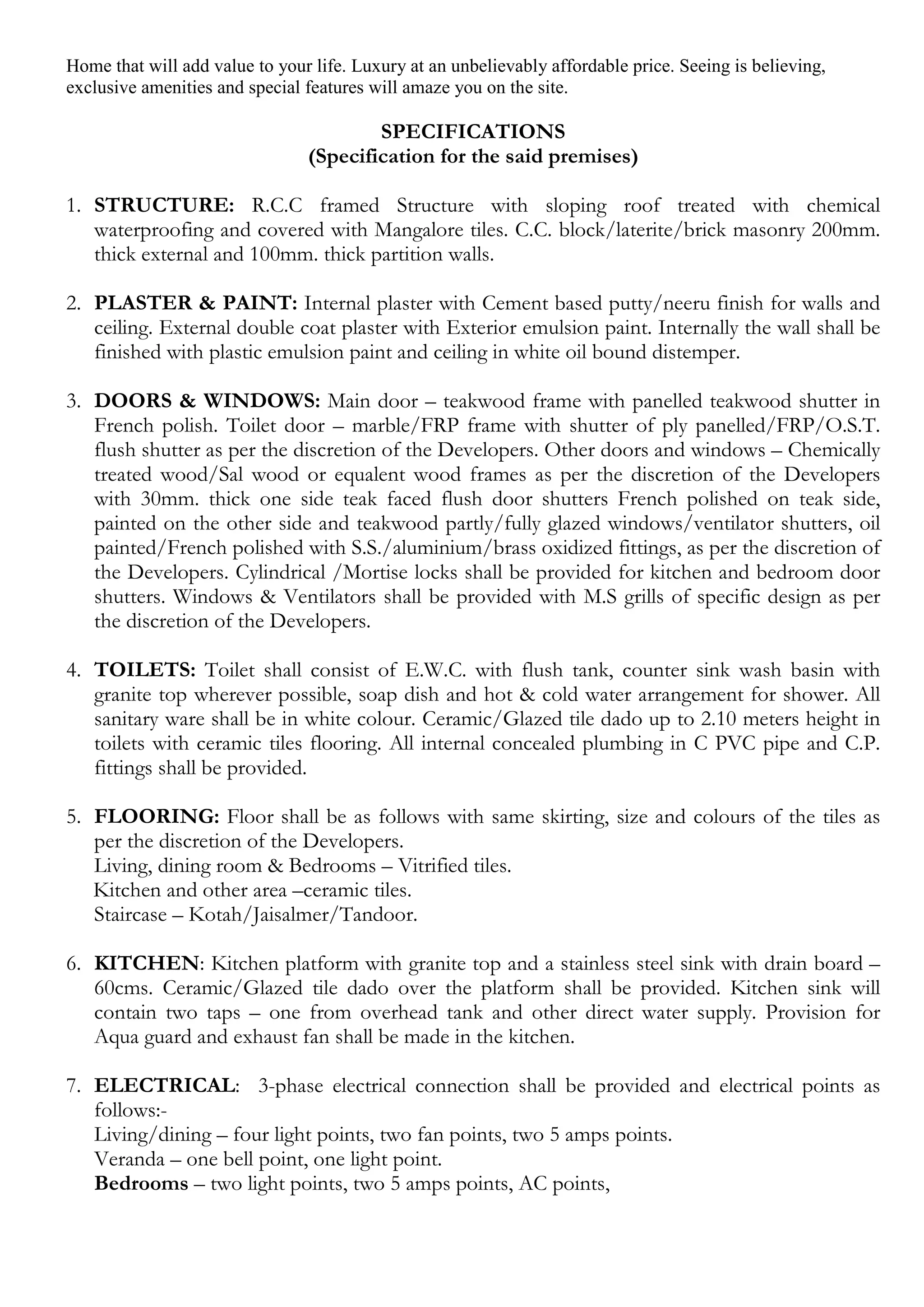 goa property for sale | PDF