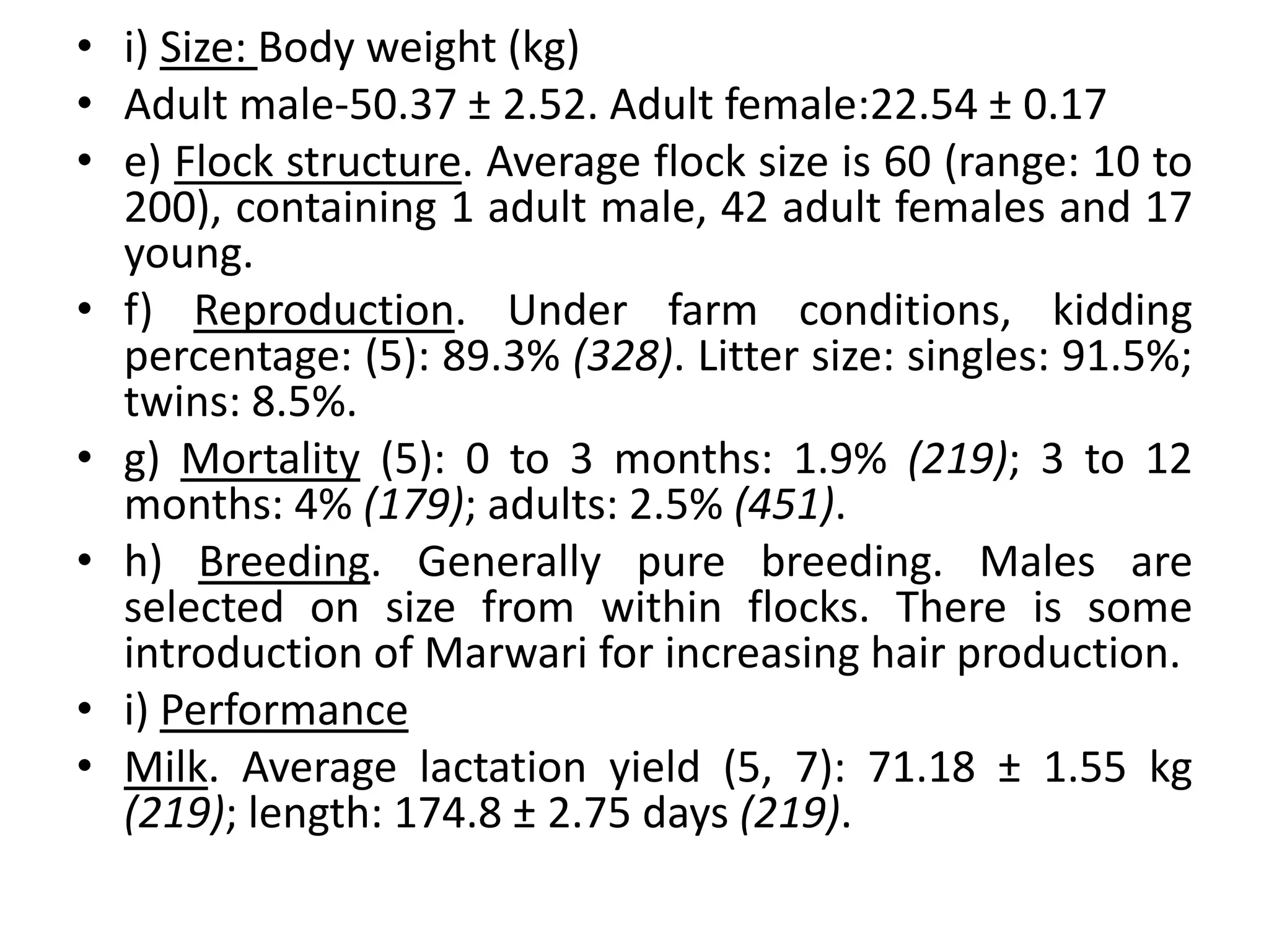 Goat breeds of india history, development and classification | PPTX