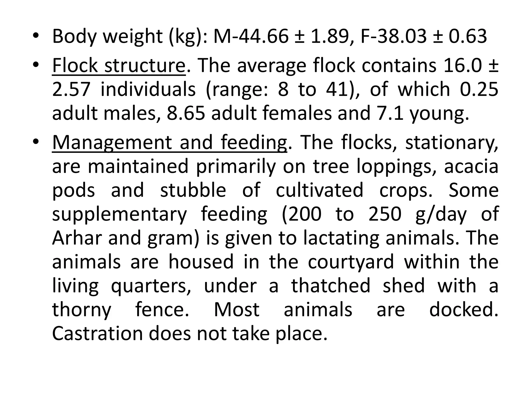 Goat breeds of india history, development and classification | PPTX