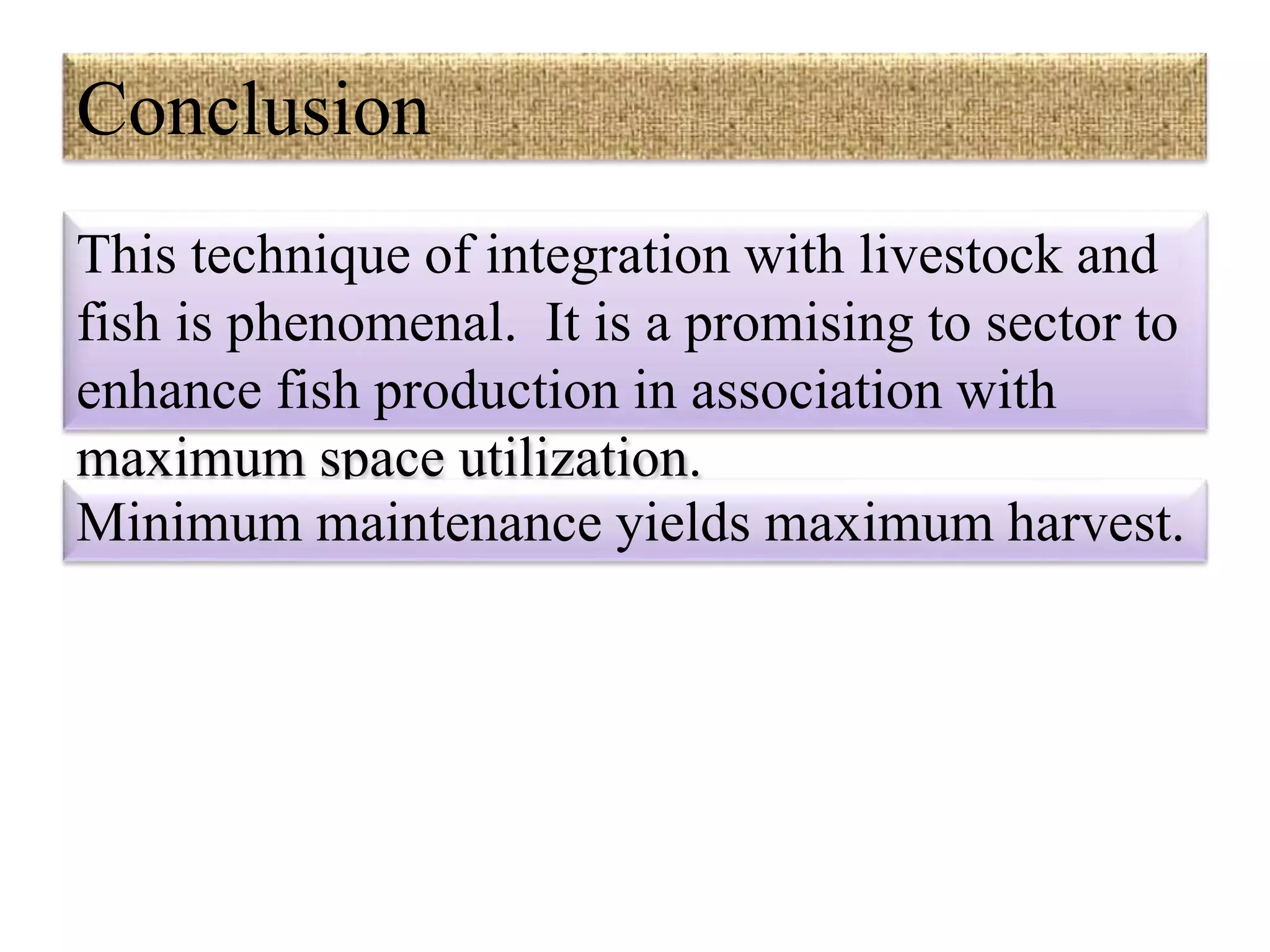 Goat cum fish farming | PPTX