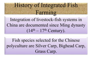 Goat cum fish farming | PPTX