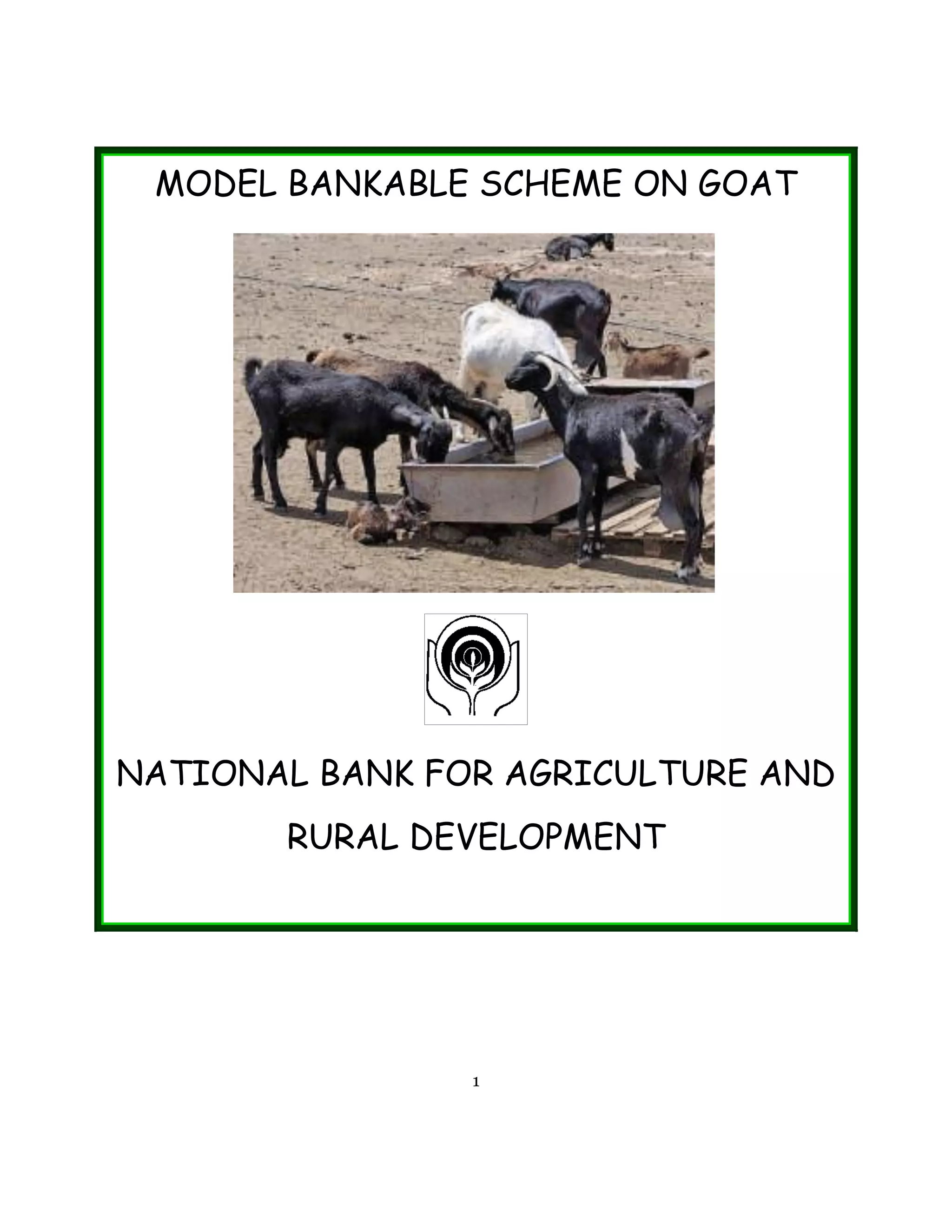 Goat farming 10 animals | PDF