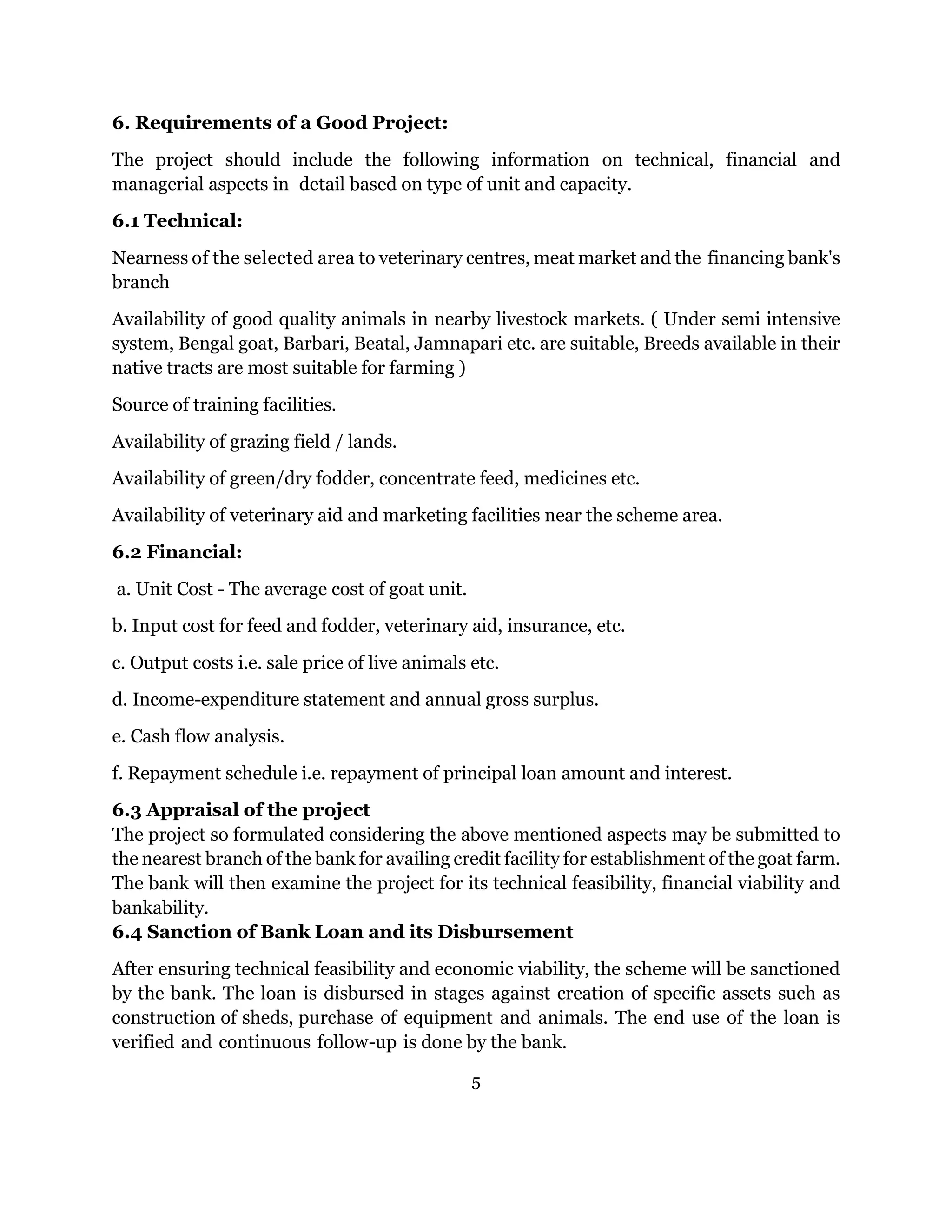 Goat farming 10 animals | PDF