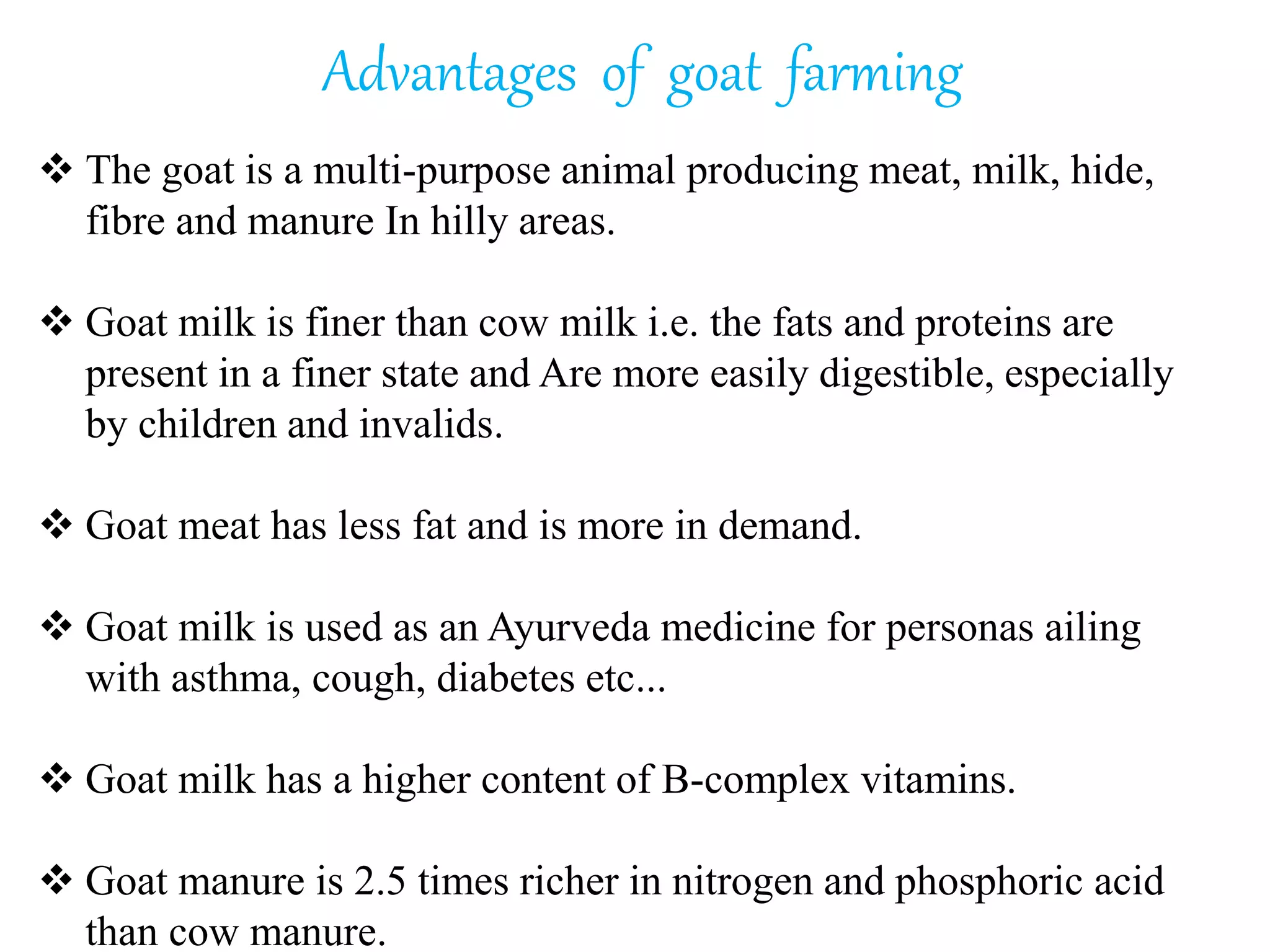 Goat farming | PPTX