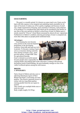 Goat Farming Guide | PDF