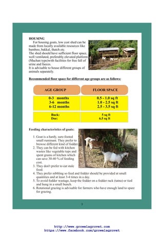 Goat Farming Guide | PDF