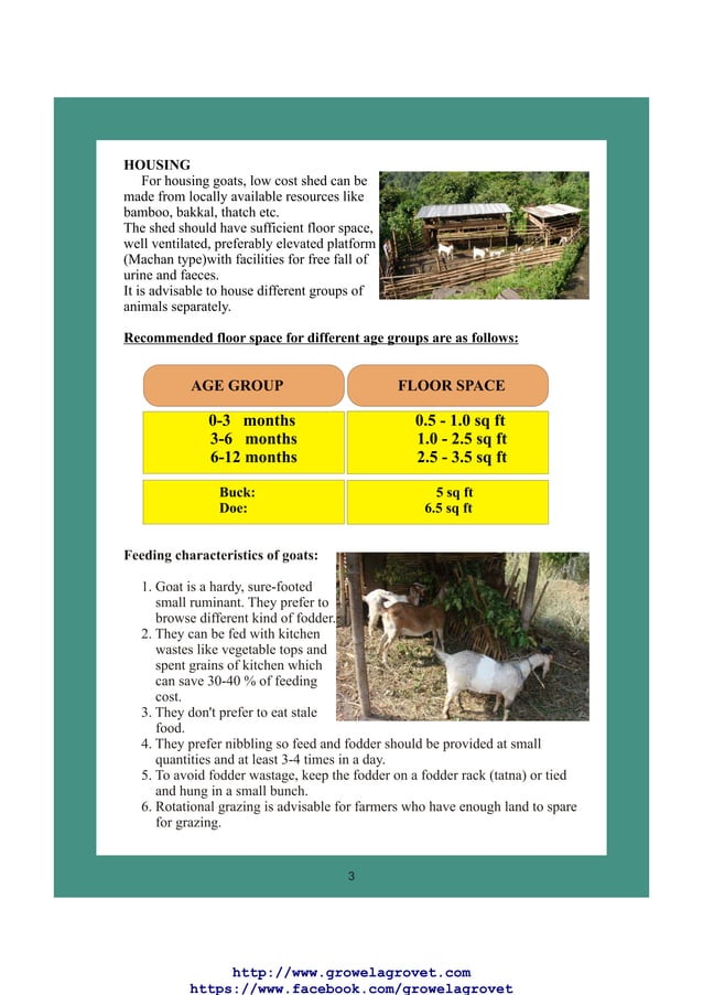Goat Farming Guide | PDF