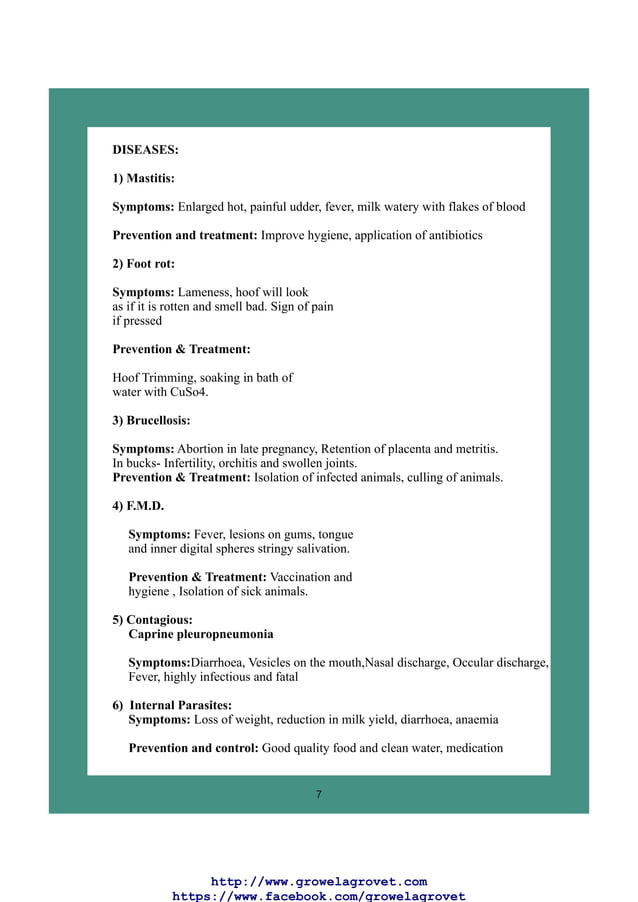 Goat Farming Guide | PDF