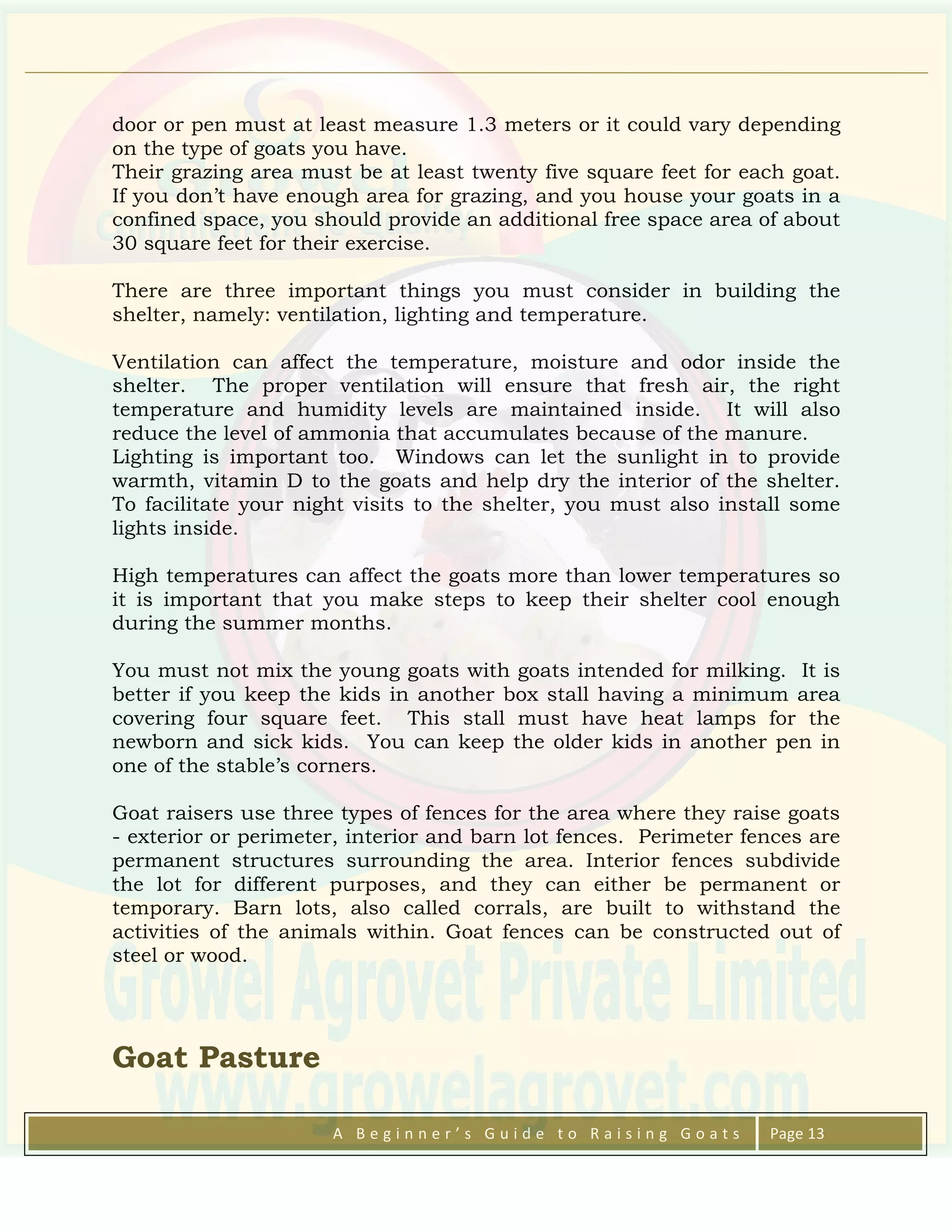 Goat Farming Quick Start Guide | PDF
