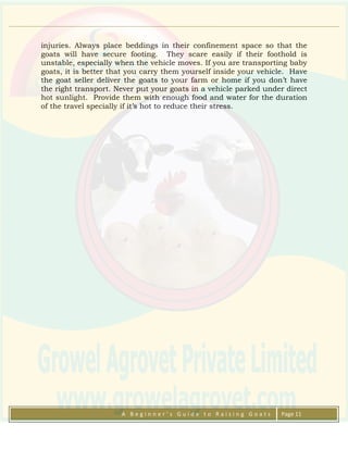 Goat Farming Quick Start Guide | PDF