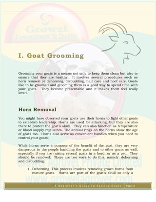 Goat Farming Quick Start Guide | PDF