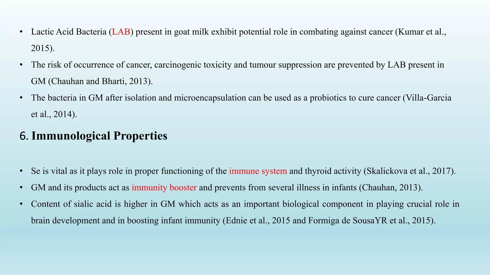 Goat's milk (GM), a booster to human immune system against diseases | PDF