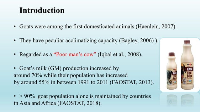 Goat's milk (GM), a booster to human immune system against diseases | PDF