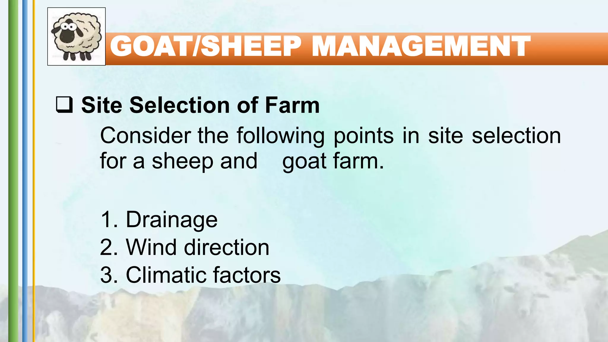 Goat or Sheep Production and Management.pptx