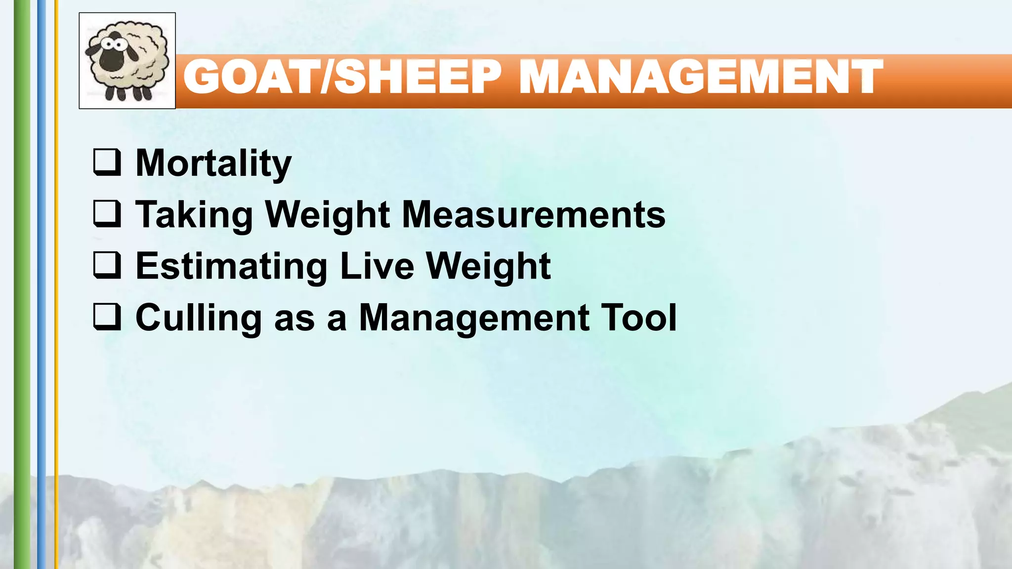 Goat or Sheep Production and Management.pptx