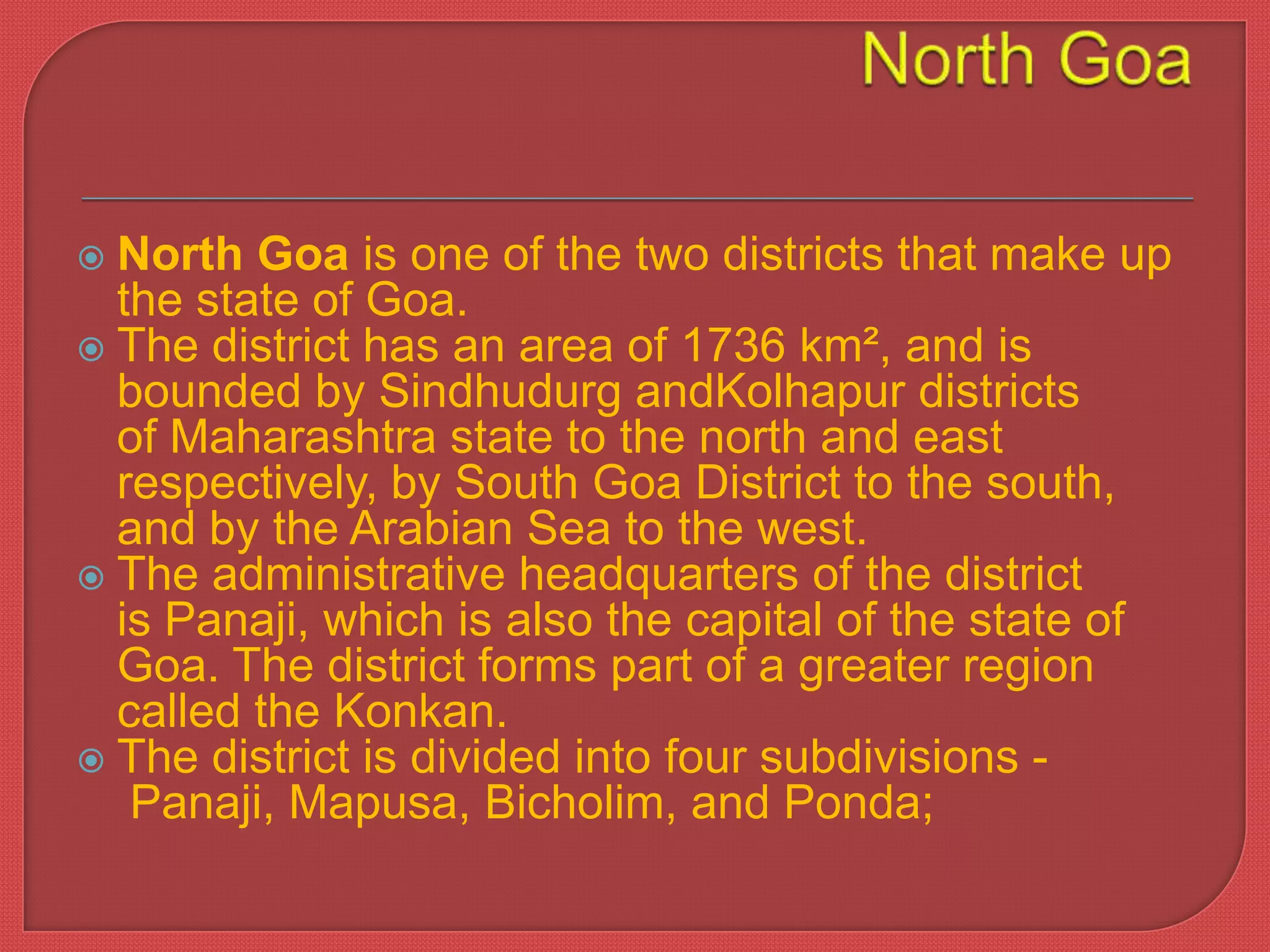 Goa tourism | PPTX | Asia Travel | Travel Locations