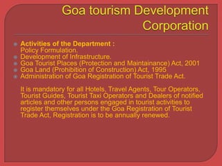 Goa tourism | PPTX