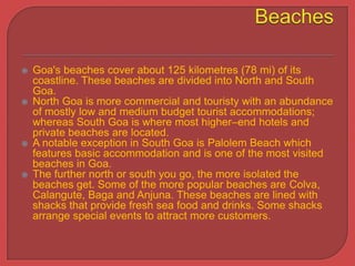 Goa tourism | PPTX