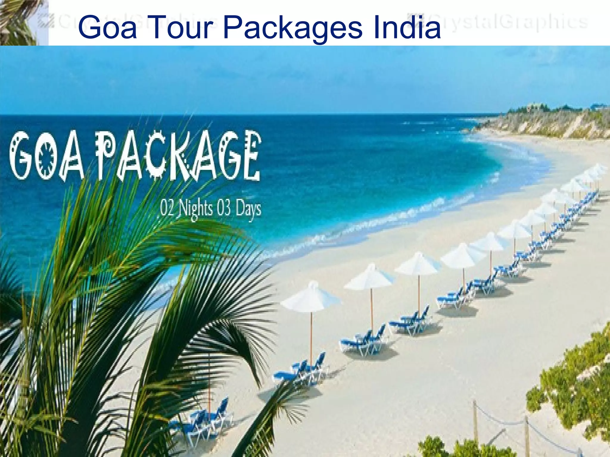 Goa tour packages | PPT